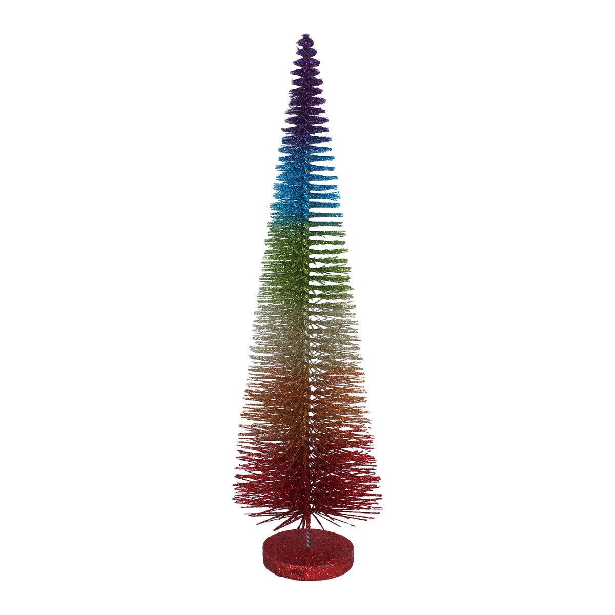 Gisela Graham Rainbow Bristle Tree 48cm | Pines and Needles