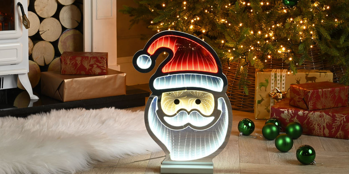 Santa Infinity Light 40cm | Pines and Needles