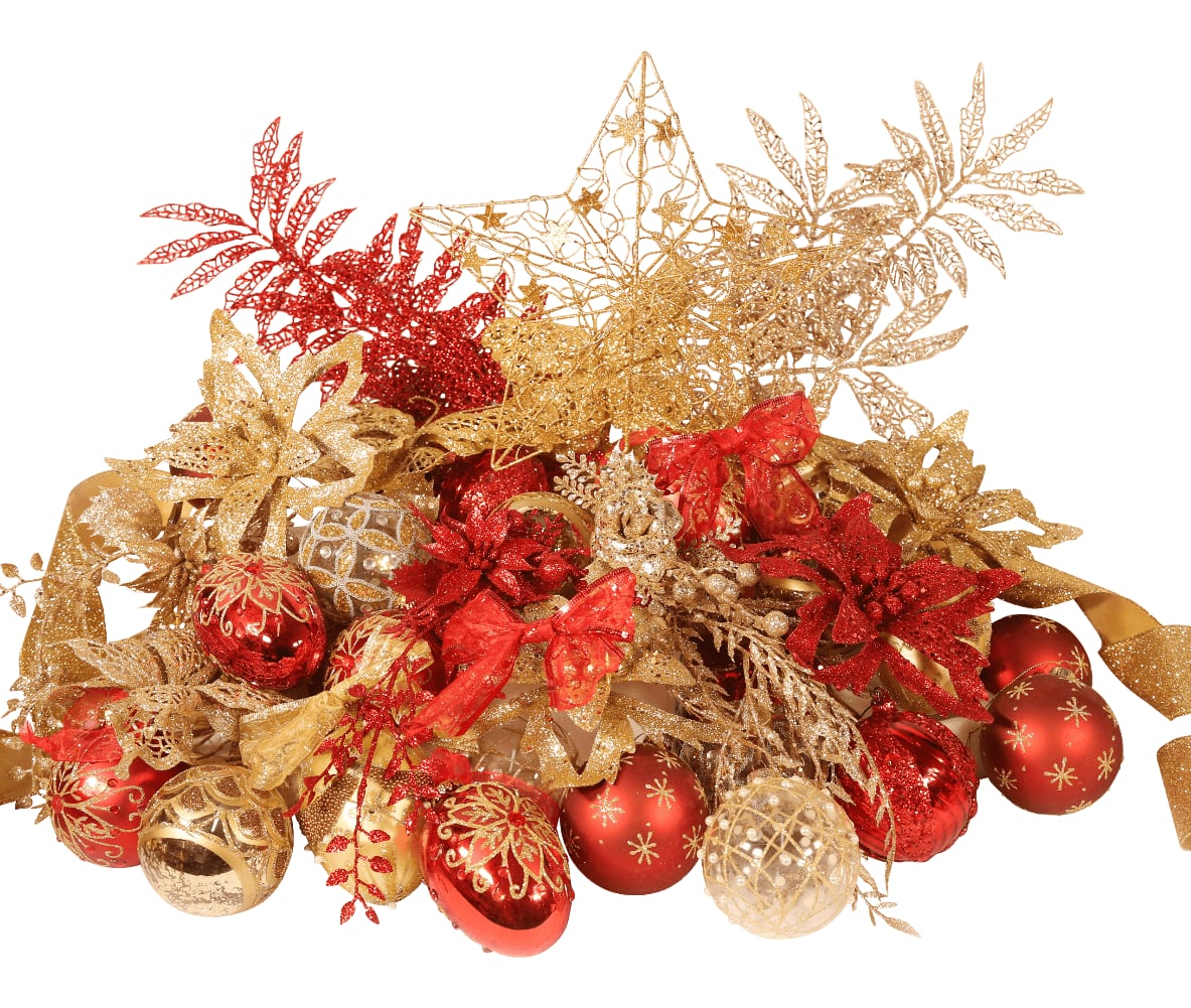 Buy Deluxe 8FT Christmas Decoration Set | Pines and Needles
