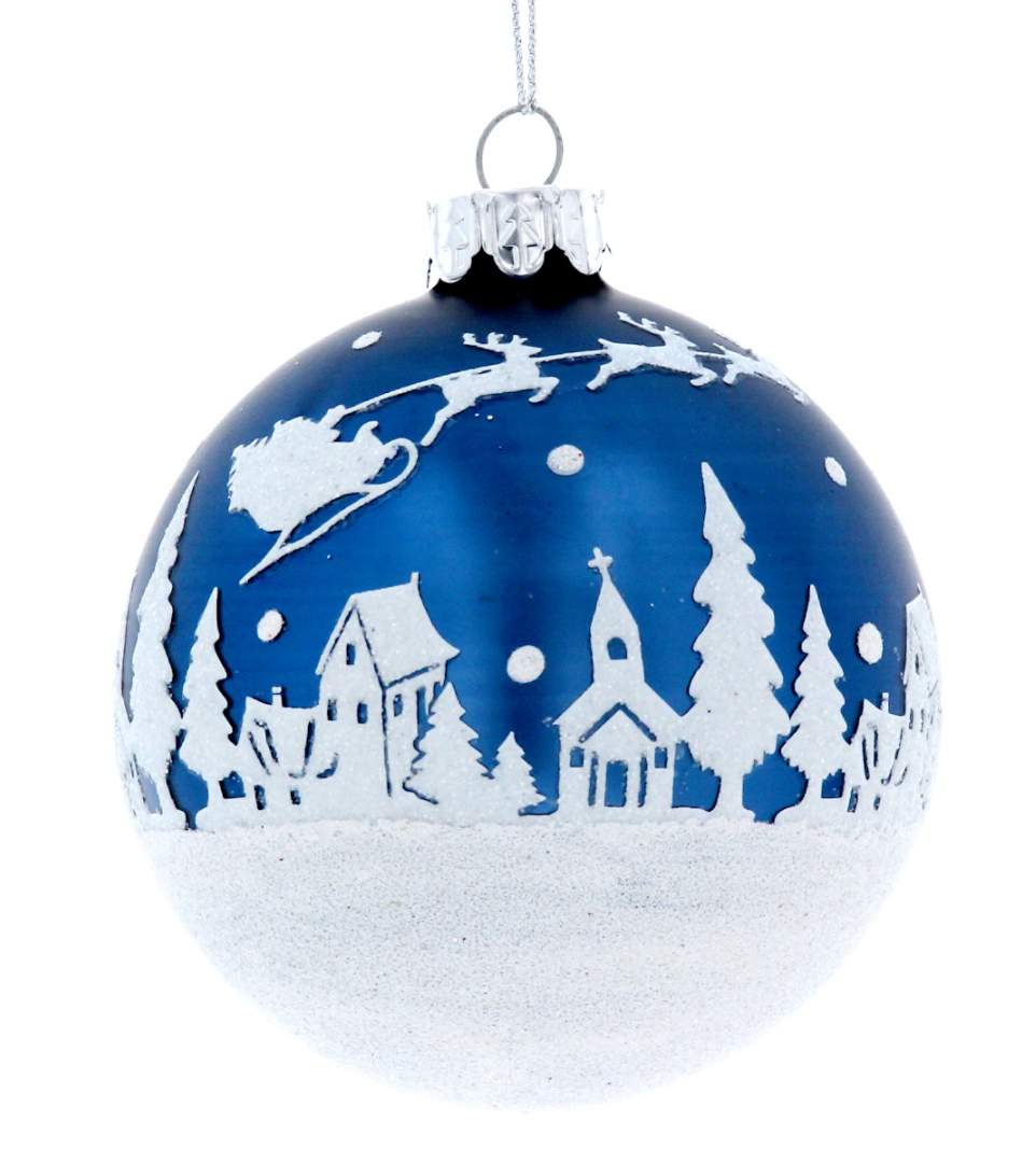 dark blue bauble